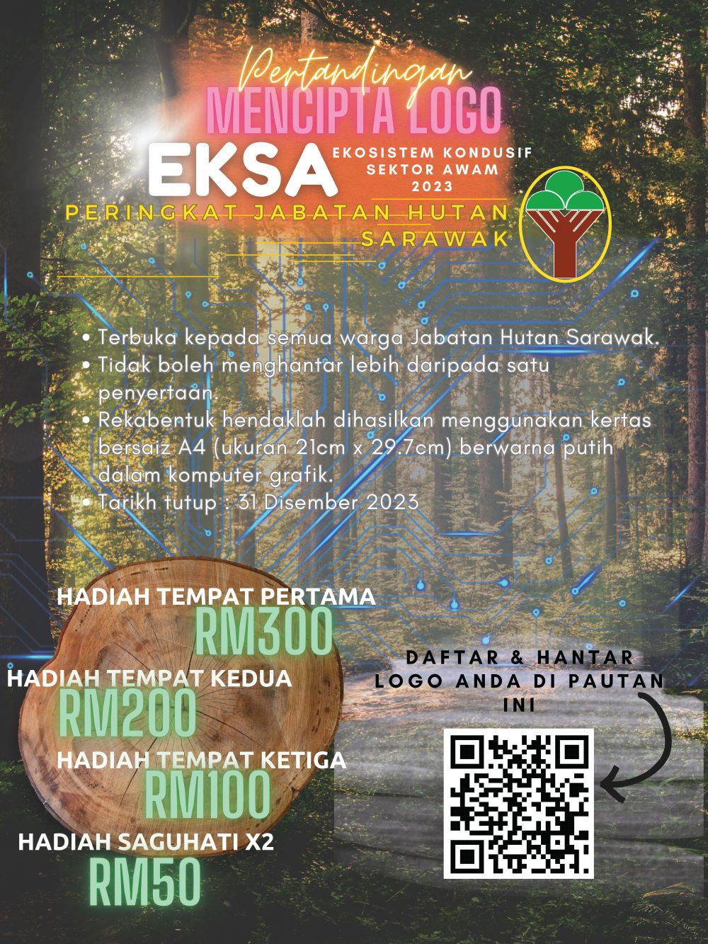 Pertandingan Mencipta Logo EKSA - Peringkat Jabatan Hutan Sarawak - Official Website of Forest ...